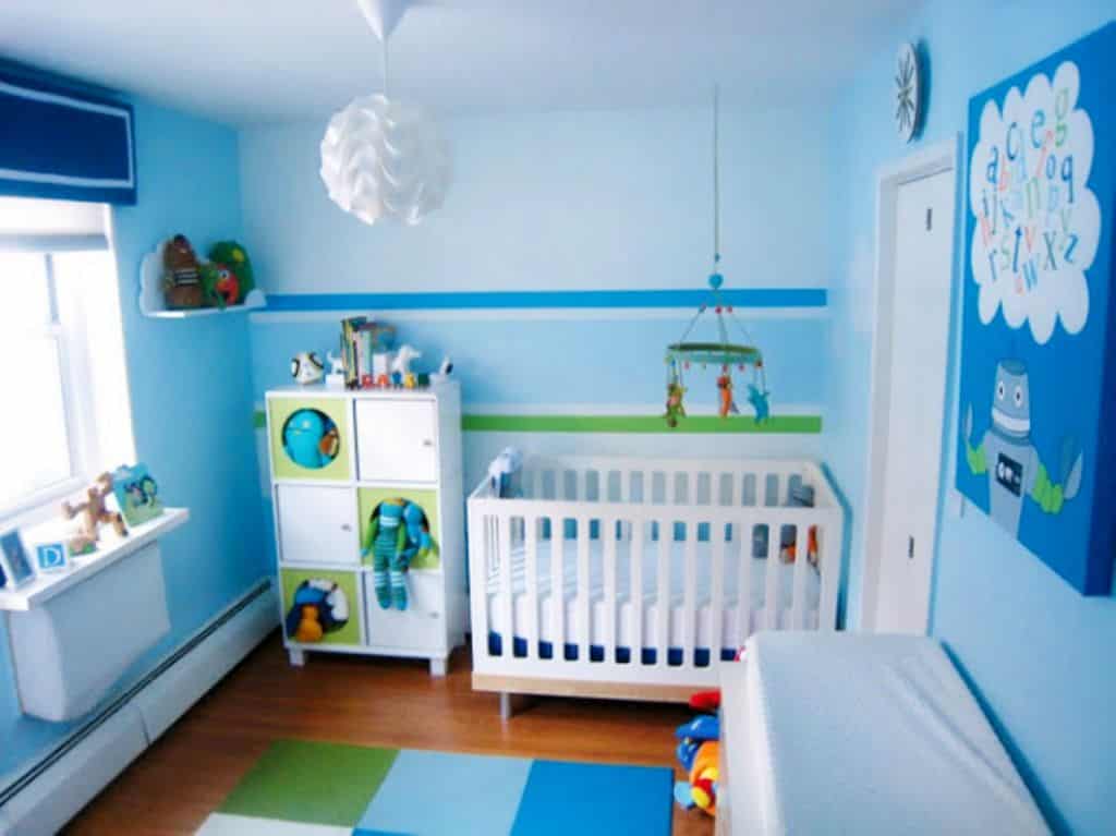 15 Adorable Child's Room Designs In Light Blue Color