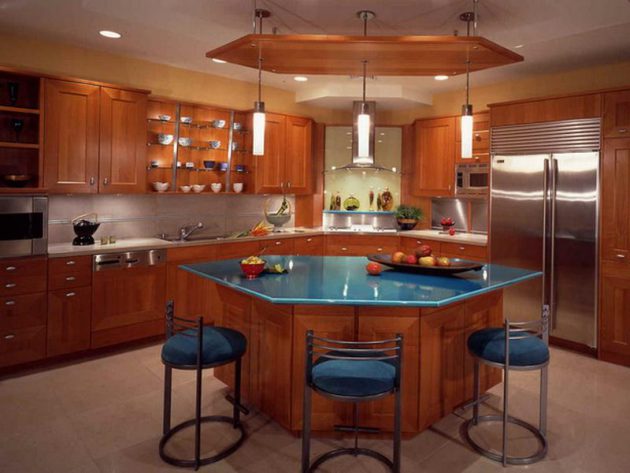 16 Splendid Kitchen Island Designs With Unusual Design
