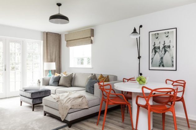 16 Captivating Living Room Design With White Walls