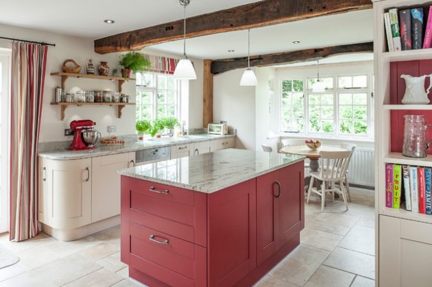 17 Passionate Red Kitchen Designs That You Must See