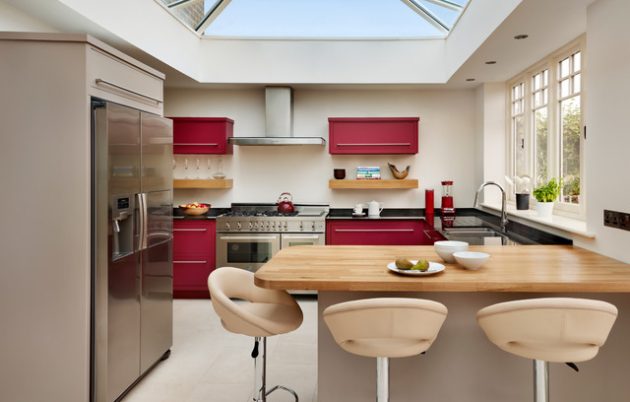 17 Passionate Red Kitchen Designs That You Must See