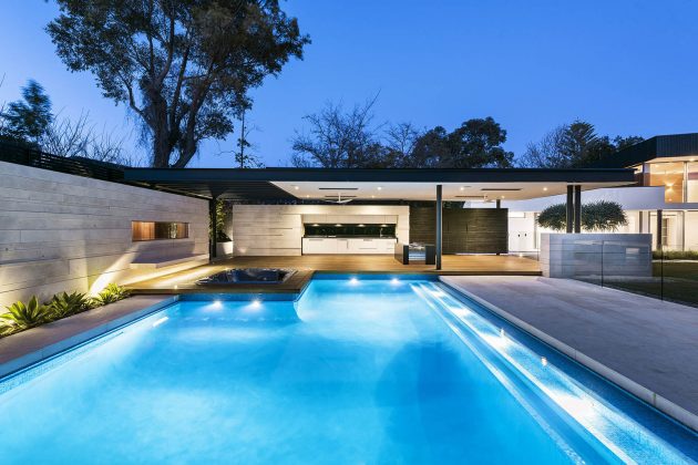The Dalkeith Residence by Hillam Architects in Australia