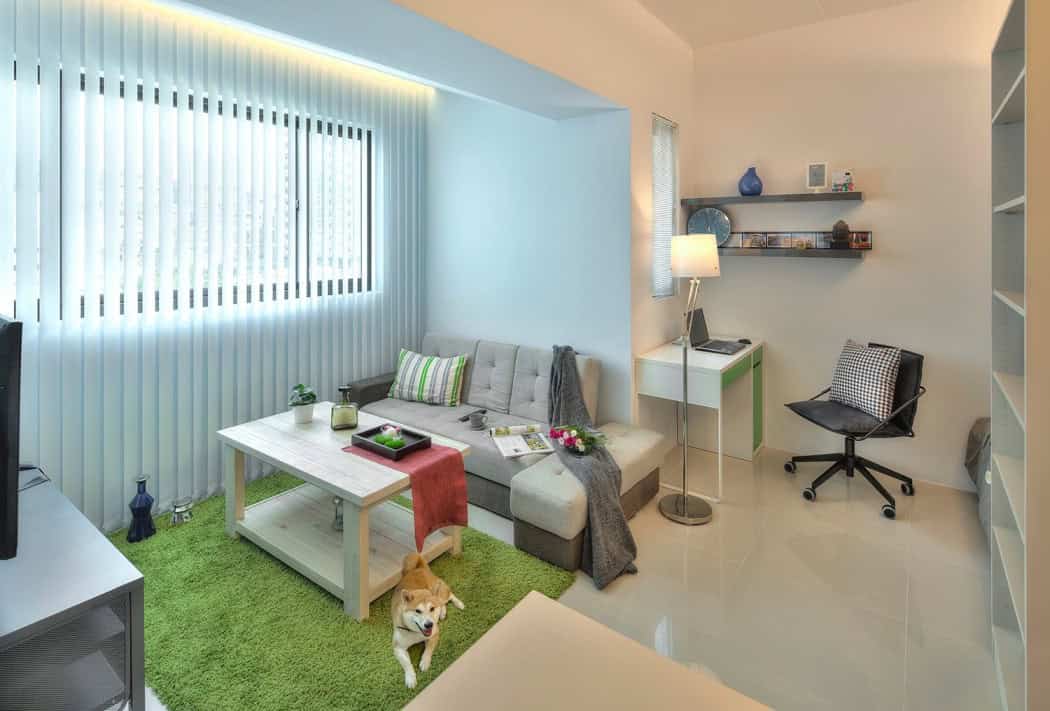 18 Super Functional Ideas For Mini Office In The Living Room