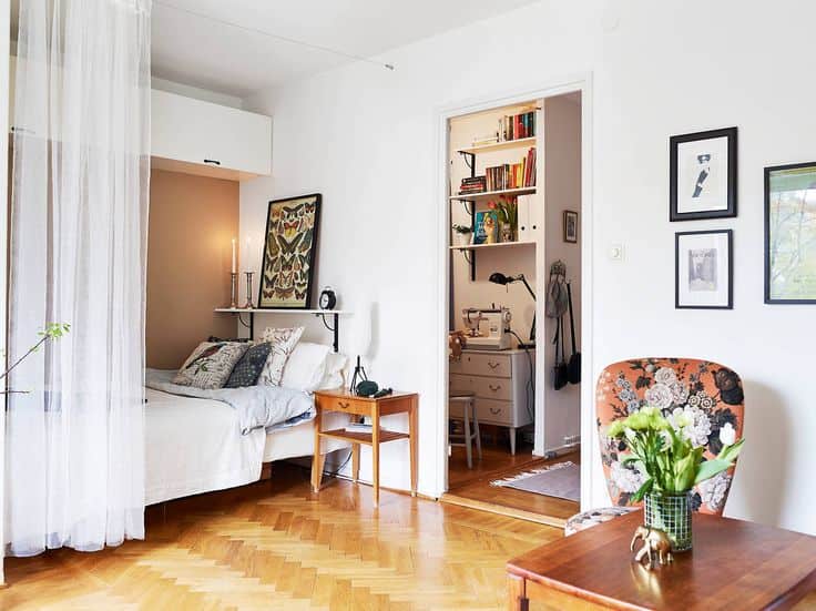17 Marvelous Small Apartment Bedroom Designs That Will Catch Your Eye