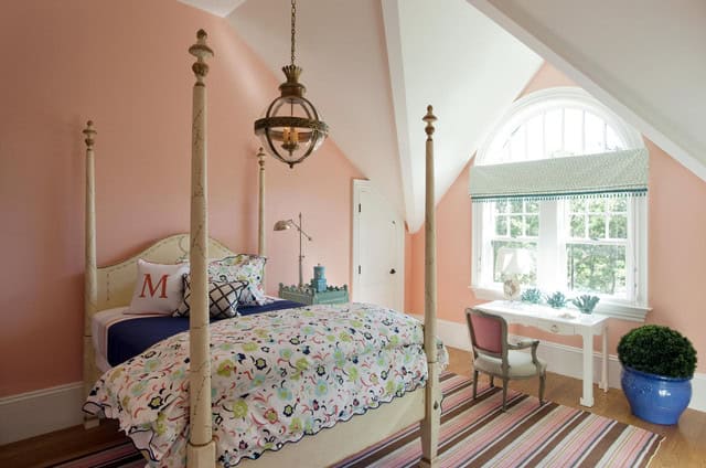 19 Magnificent Bedrooms Designs With Peach Walls