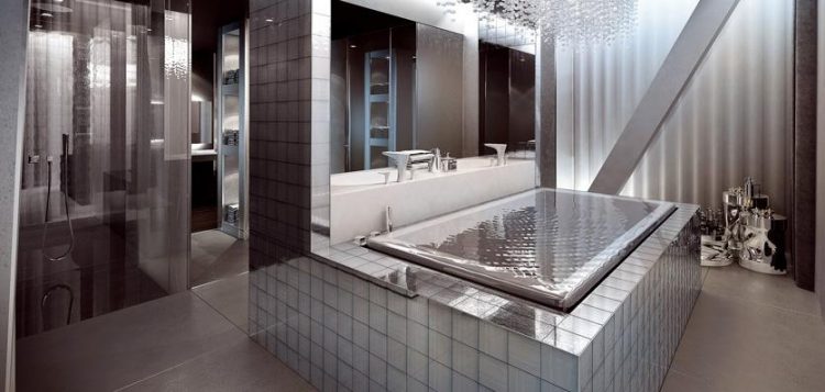 17 Breathtaking Bathrooms With Infinity Bathtubs That No One Can Resist Of