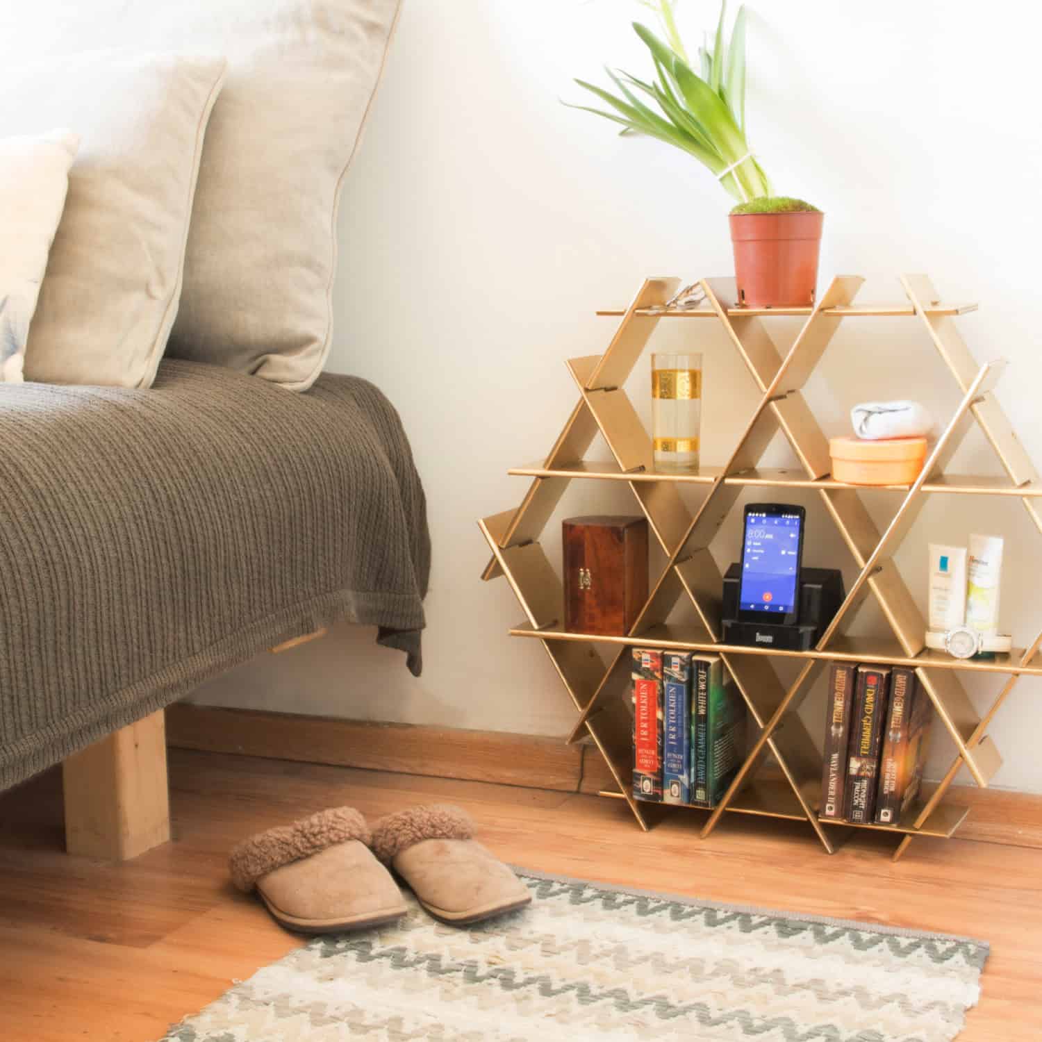 17 Classy and Practical Nightstand Designs For Your Bedroom