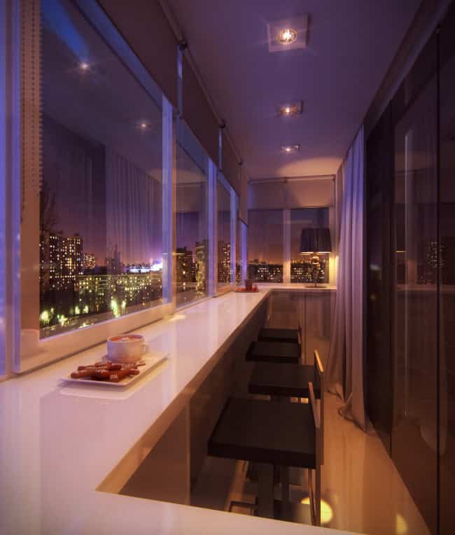 18 Clever Options For Closed Balcony To Enjoy In All Weather Conditions