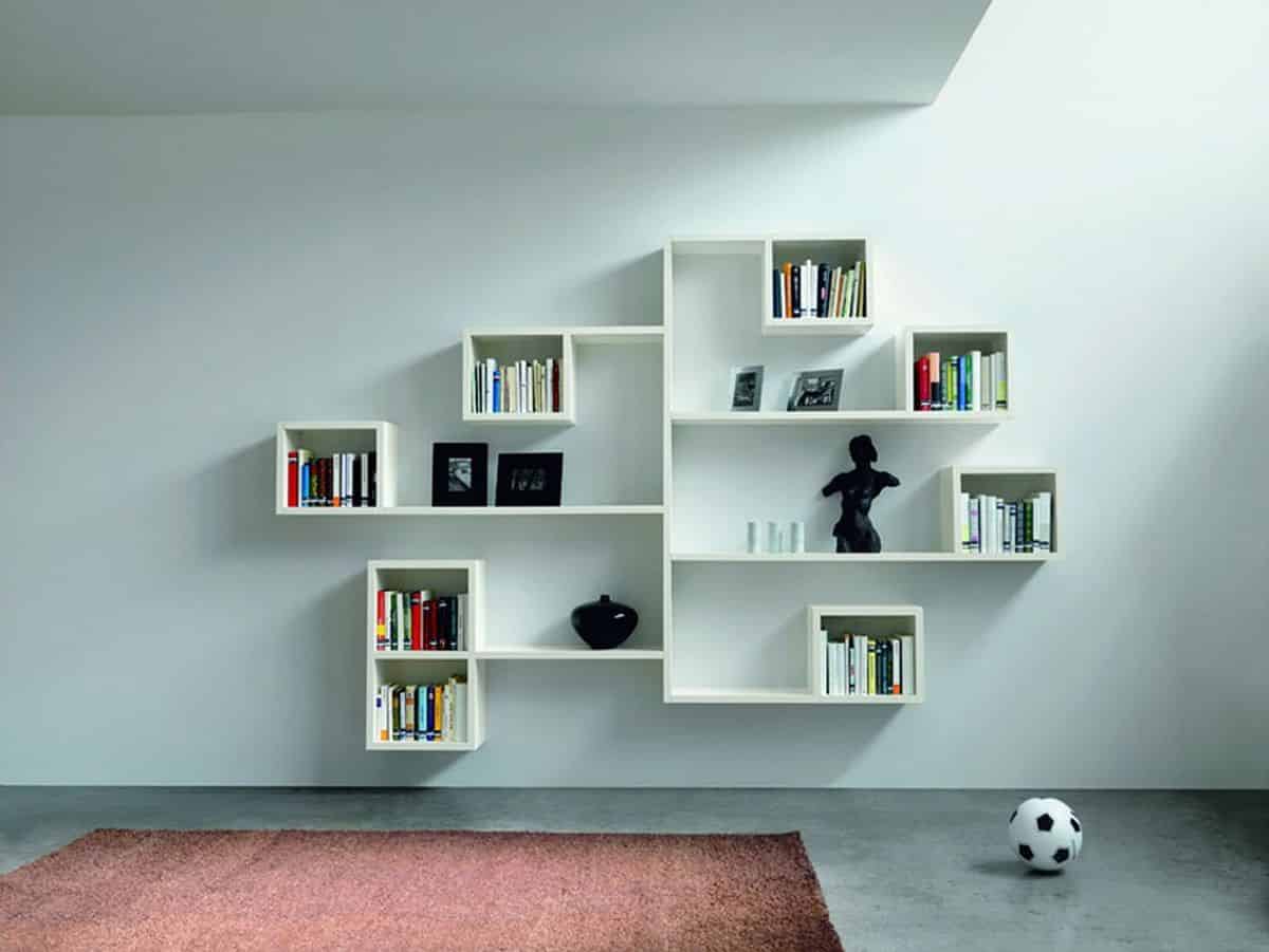 18 Cool Contemporary Shelves Designs That You Shouldn't Miss
