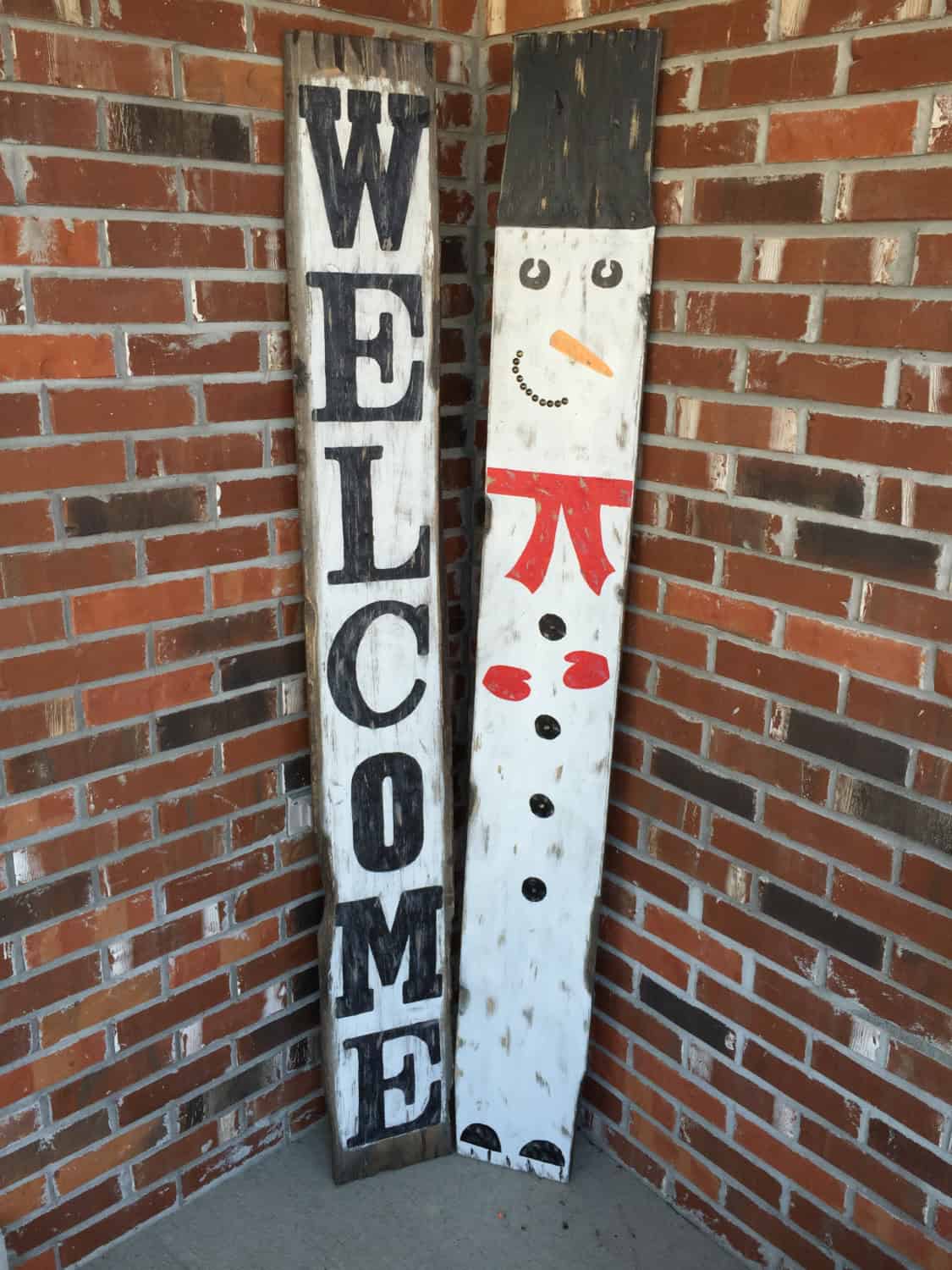 15 Incredible Last Minute Handmade Christmas Sign Decorations