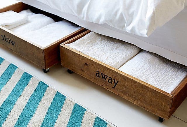 17 Most Creative Ideas To Make Stylish DIY Underbed Storage Drawers