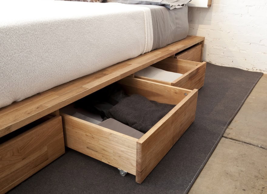 17 Most Creative Ideas To Make Stylish DIY Underbed Storage Drawers