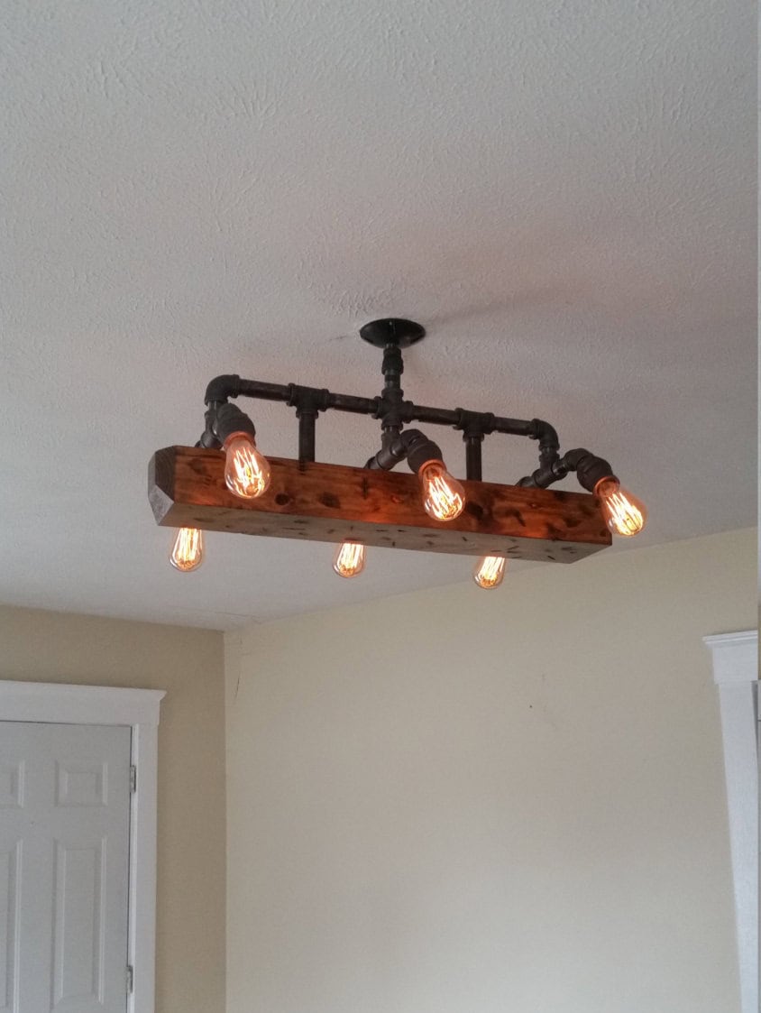 16 Incredible Handmade Reclaimed Wood Lighting Designs You Can Make By ...