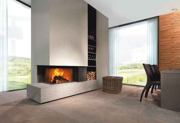 23 Truly Fascinating Fireplaces With Unique Design That Wows