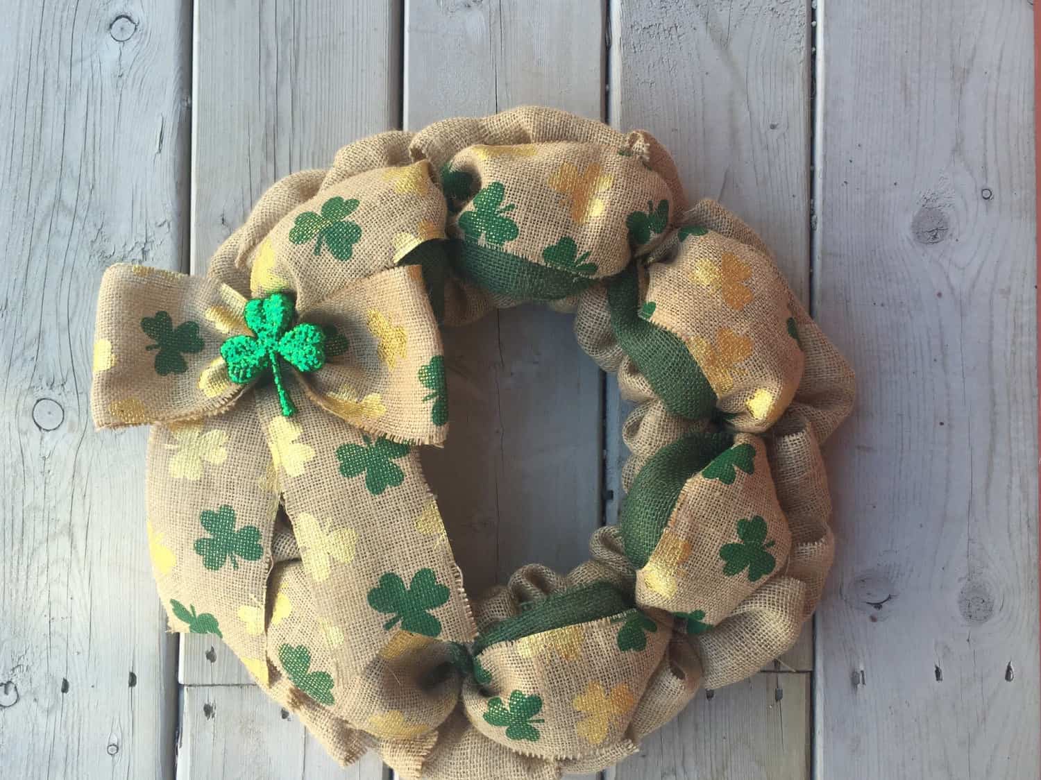 15 Stunning Handmade St. Patrick's Day Wreath Designs