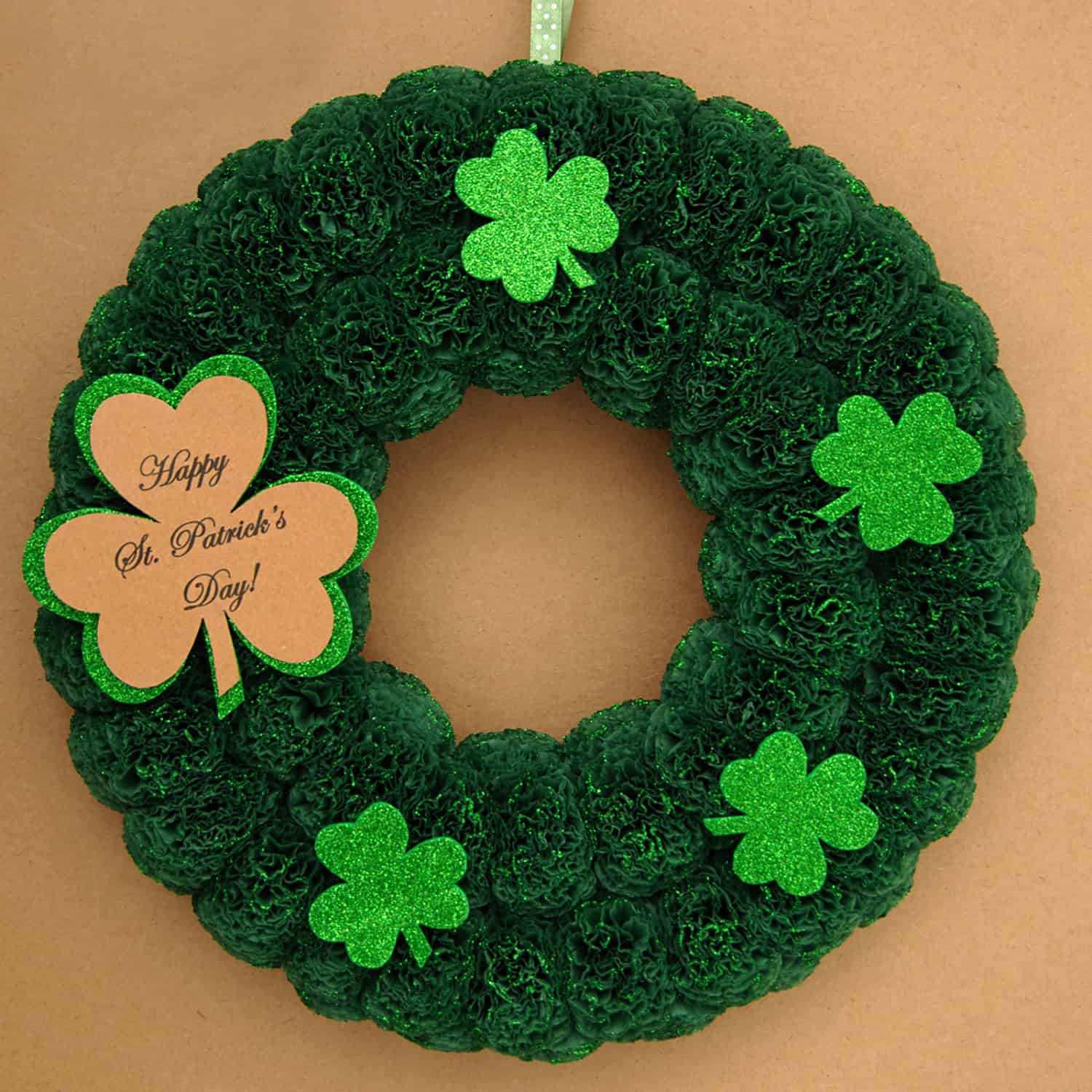 15 Stunning Handmade St. Patrick's Day Wreath Designs