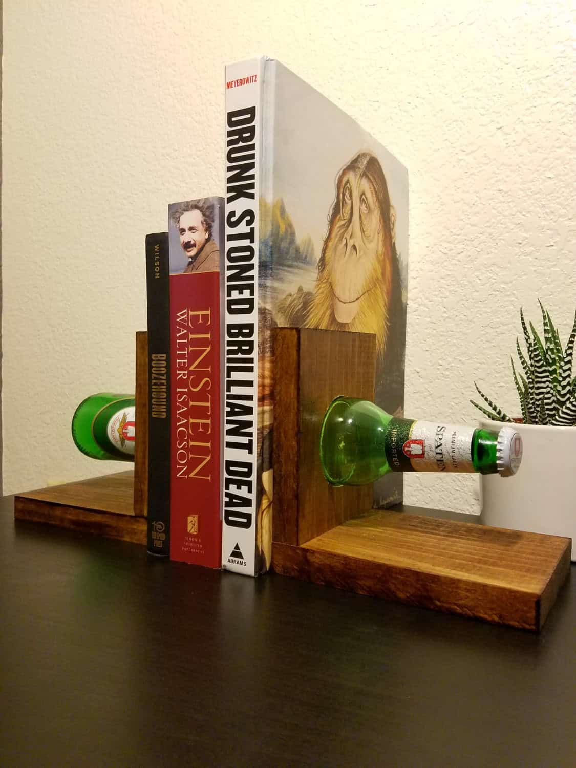 16 Incredible Handmade Bookends That Will Spice Up Your Bookshelves