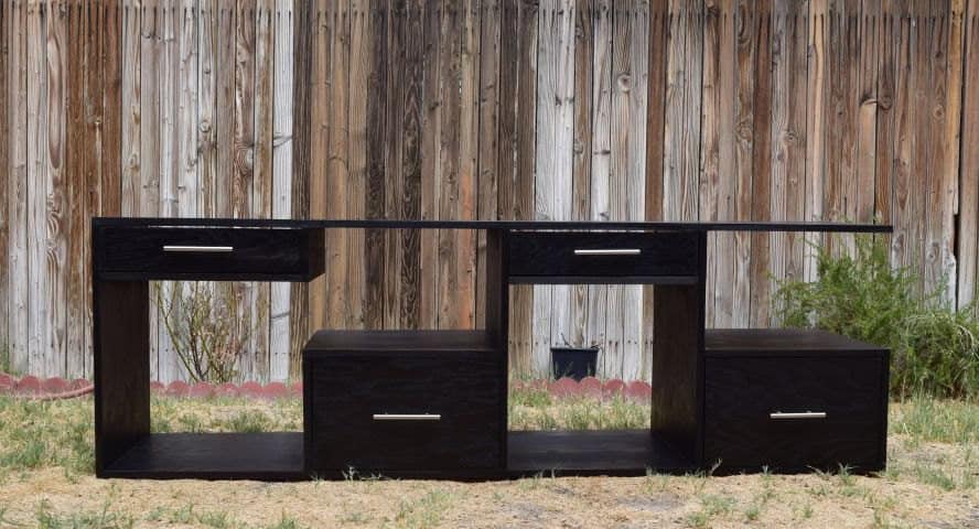 15 Compelling Handmade Media Console Designs For Your Living Room