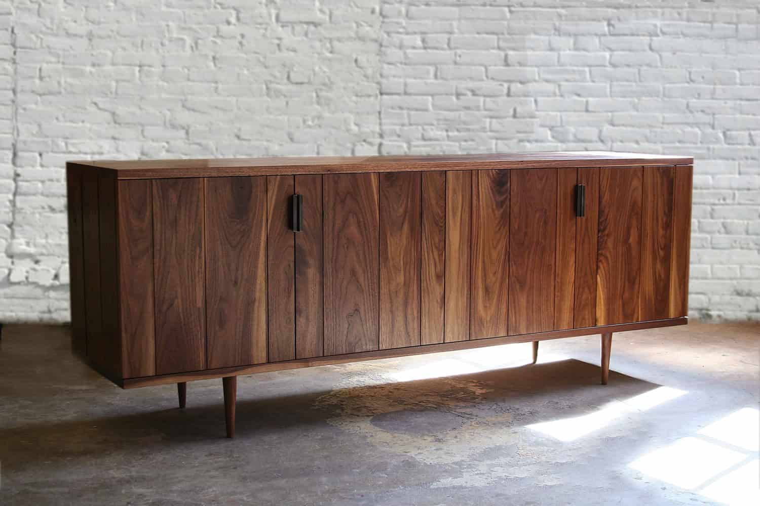 15 Compelling Handmade Media Console Designs For Your Living Room