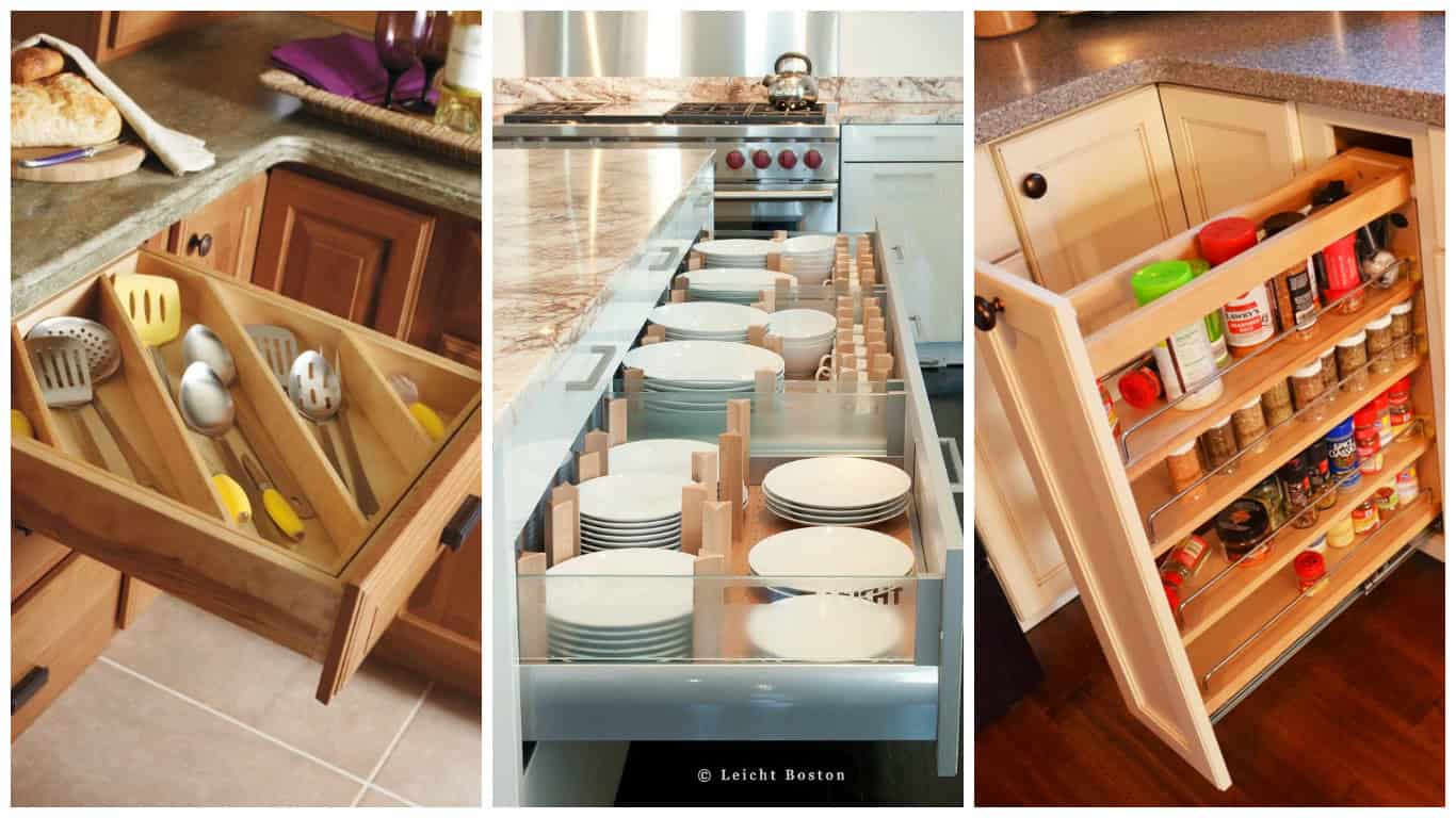 17 Super Functional Ideas To Organise The Kitchen Easily
