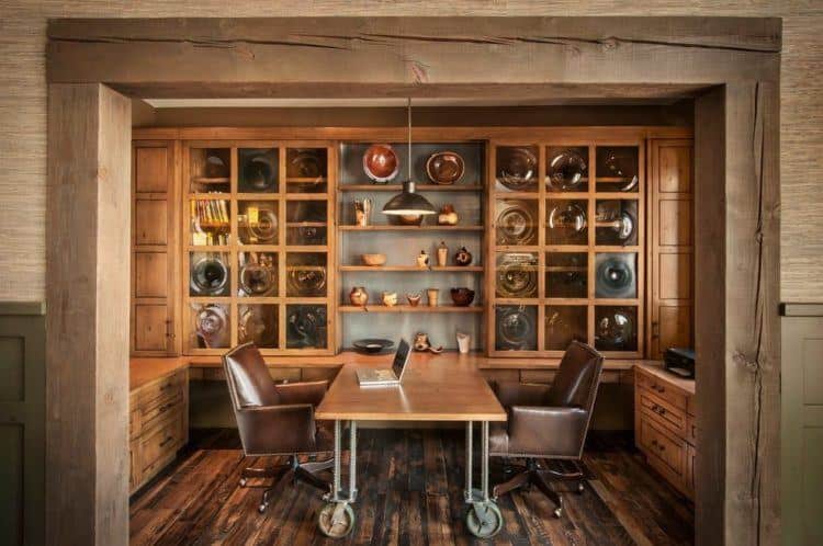 19 Super Functional Desk Designs For Two Persons