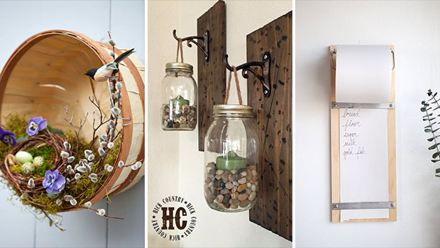 15 Excellent DIY Ideas For Rustic Decor For Your Home