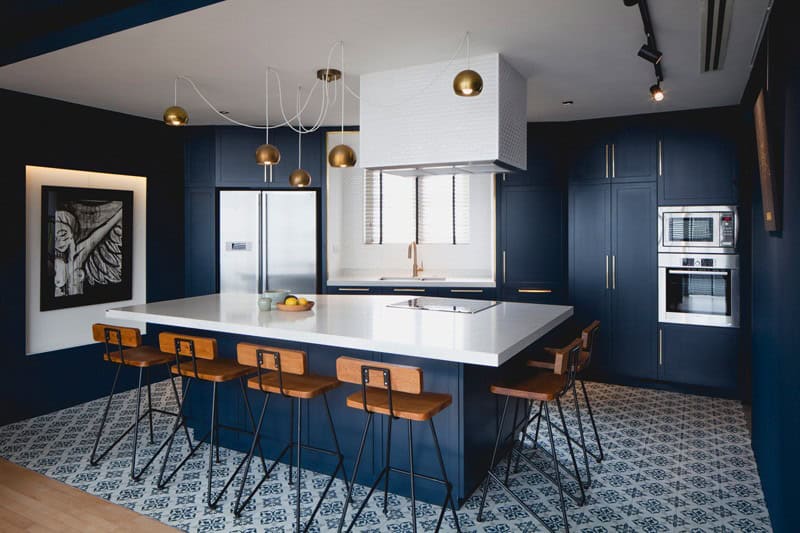 Blue In The Kitchen- 18 Ideas To Prove You That It Is The Right Choice