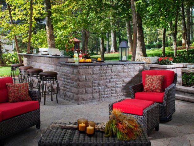 17 Irresistible Ideas For Designing Outdoor Bar