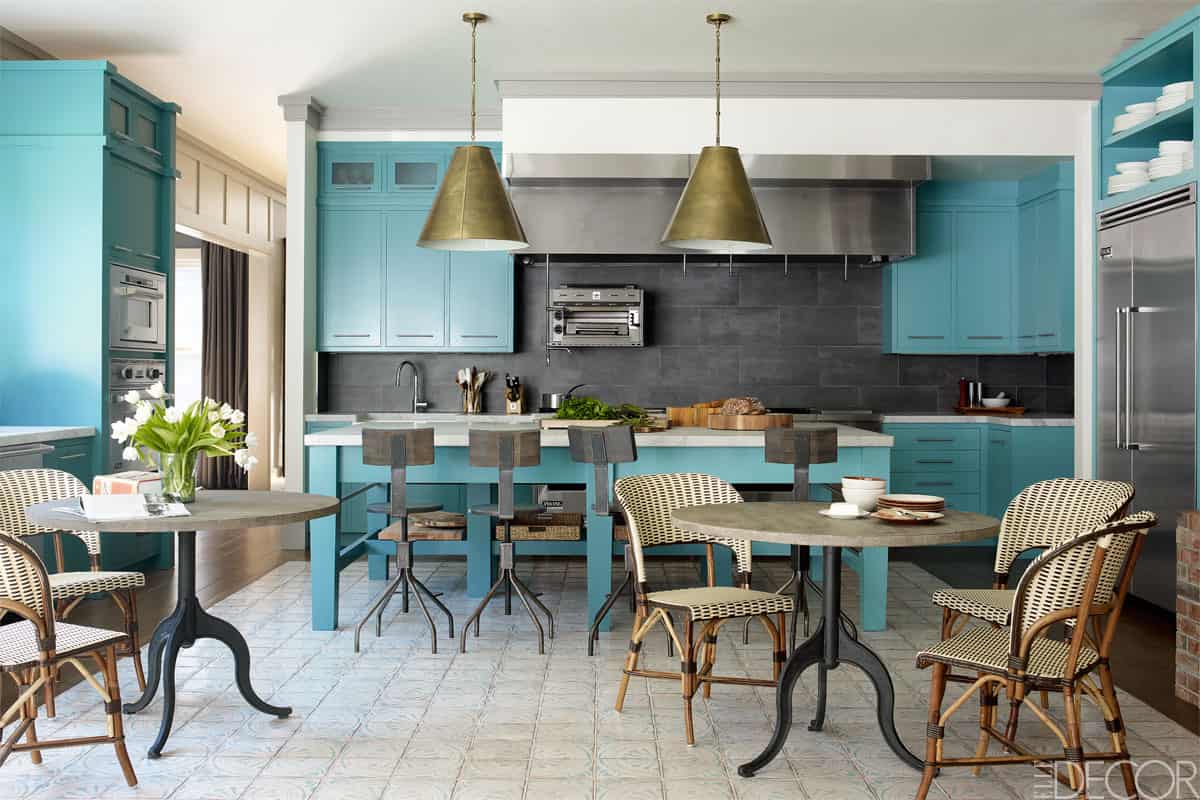 Blue In The Kitchen- 18 Ideas To Prove You That It Is The Right Choice