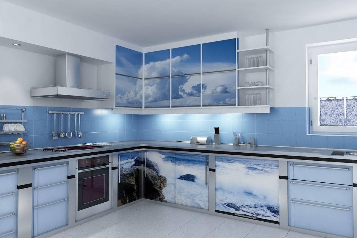Blue In The Kitchen- 18 Ideas To Prove You That It Is The Right Choice
