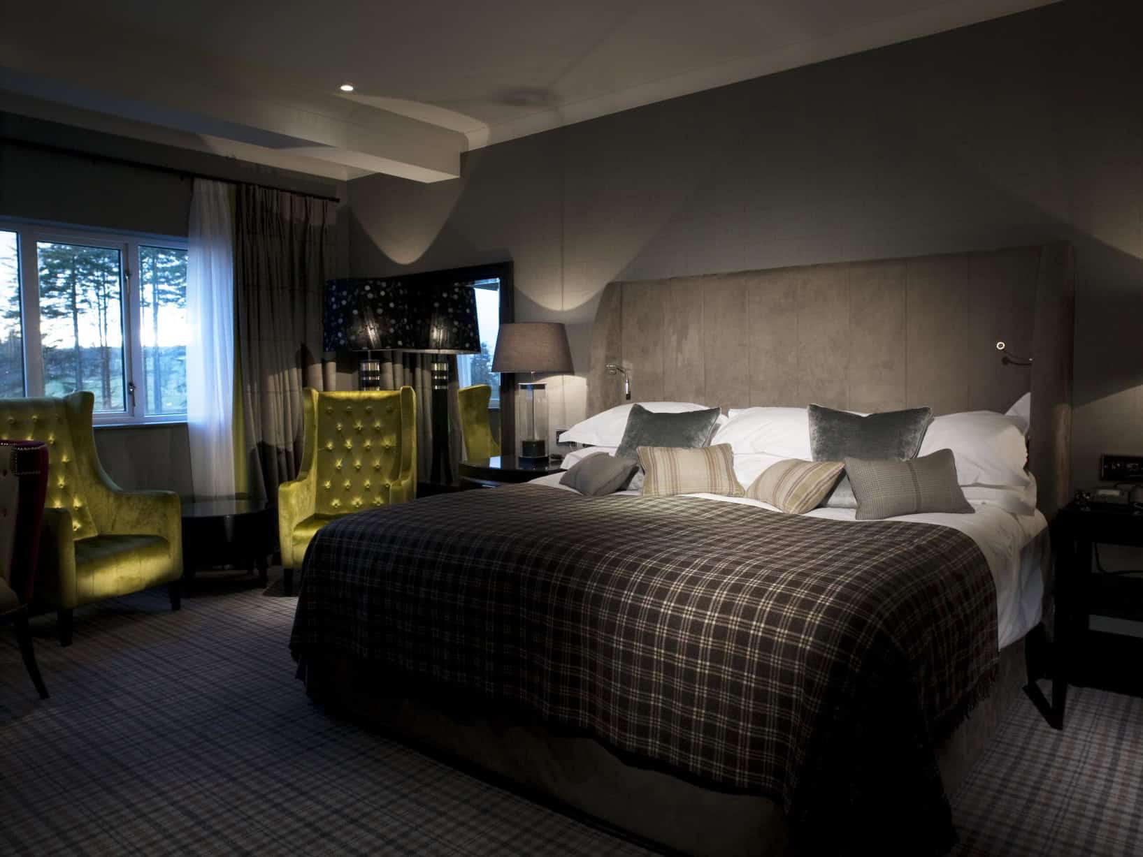 16 Dramatic Masculine Bedrooms To Draw Inspiration From