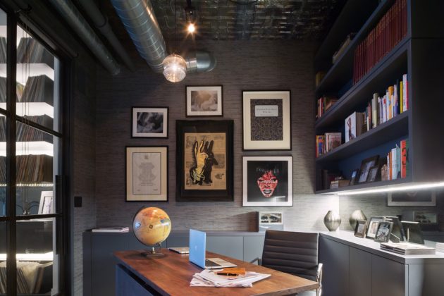 16 Inspirational Industrial Home Office Designs That Will Let You Work ...