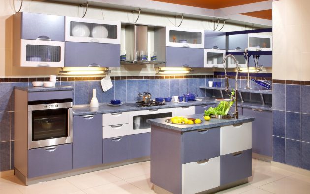 Blue In The Kitchen- 18 Ideas To Prove You That It Is The Right Choice