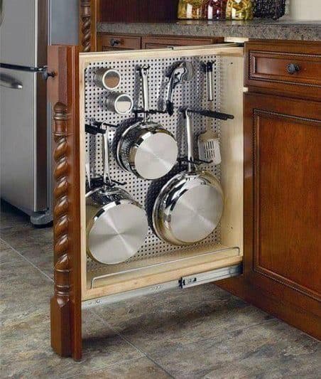 19 Space-Saving Kitchen Elements For Better Utilization Of The Space