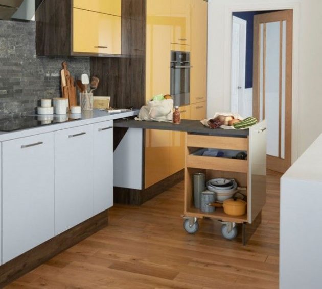 19 Space-Saving Kitchen Elements For Better Utilization Of The Space