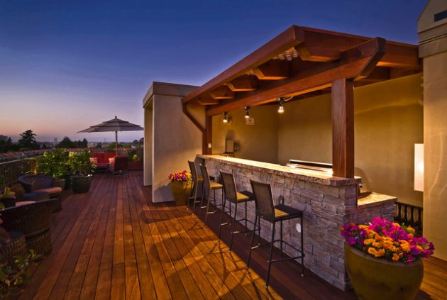 17 Irresistible Ideas For Designing Outdoor Bar