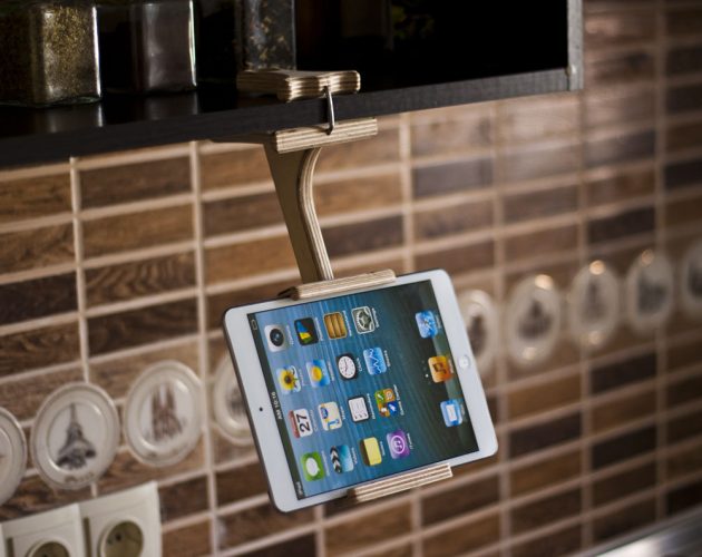 Why You Need A Tablet Stand In Your Kitchen - 12 Handmade Designs