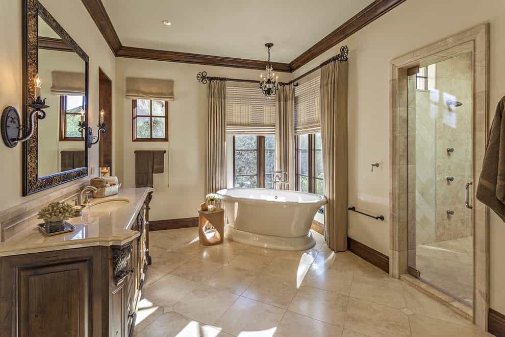 20 Great Mediterranean Bathroom Designs That Will Captivate You With 20 Great Mediterranean Bathroom Designs That Will Captivate You With