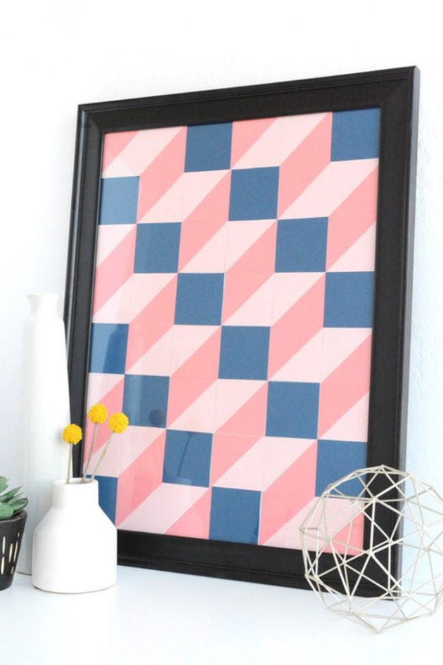 17 Easy DIY Wall Art Projects That Won't Take You More Than 2 Hours To Make