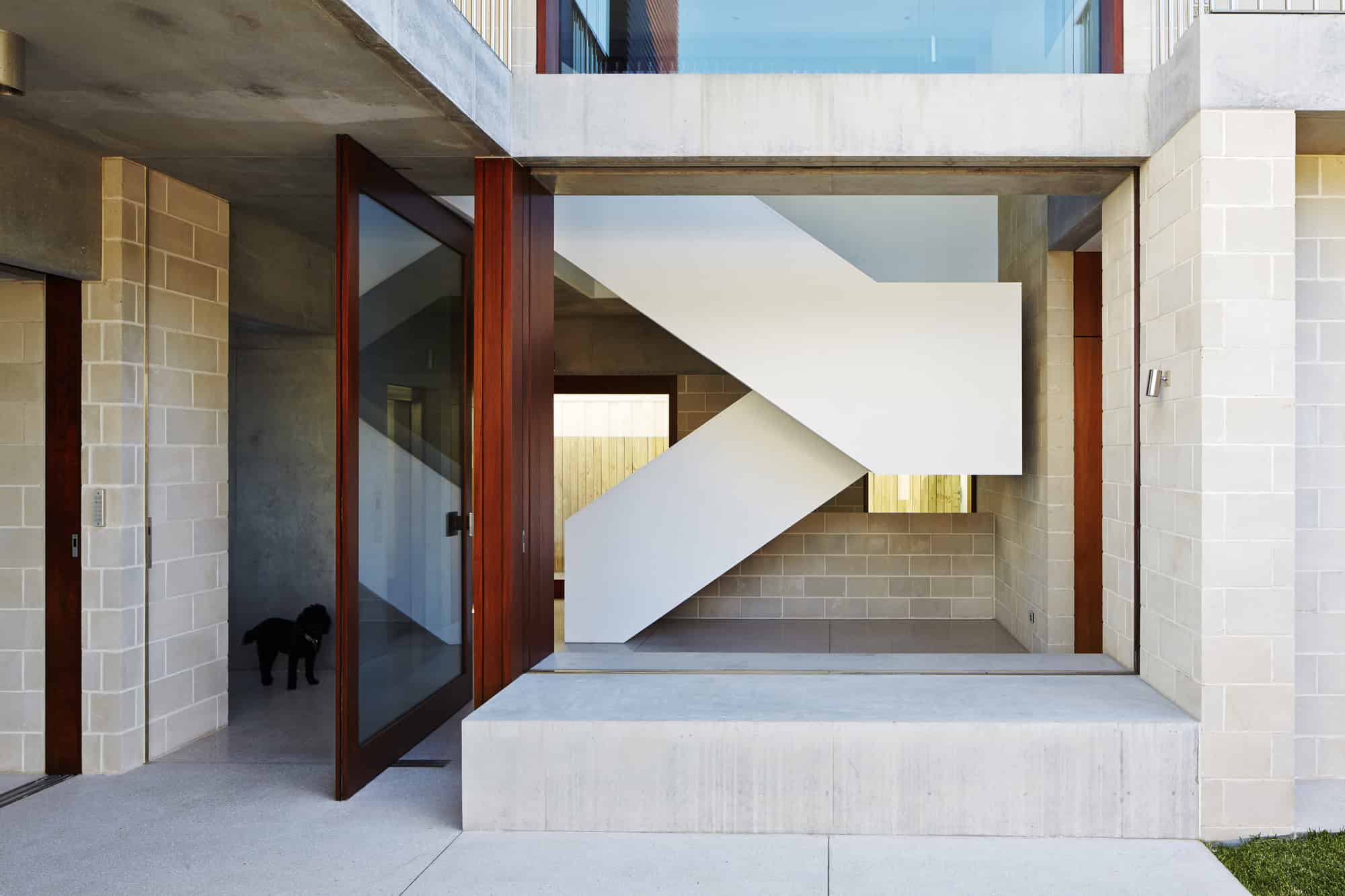 Block House by Porebski Architects in Pearl Beach, Australia