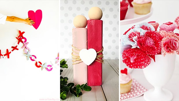 15 Cute Last Minute DIY Valentine's Crafts That Will Spice Up Your Home ...
