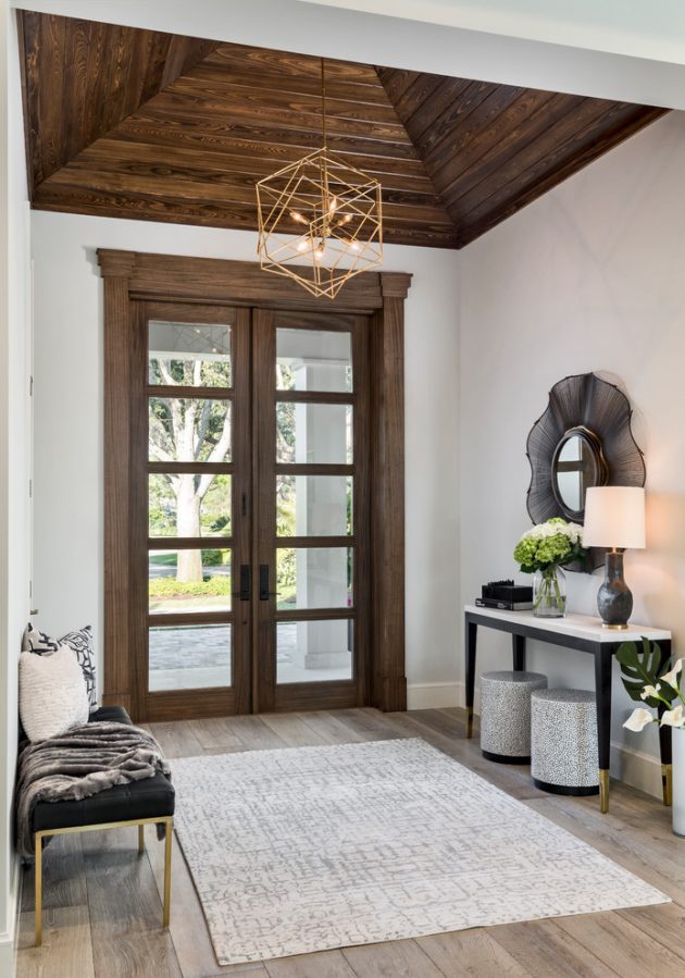 16 Comfortable Transitional Entry Hall Designs That Will Welcome You Inside