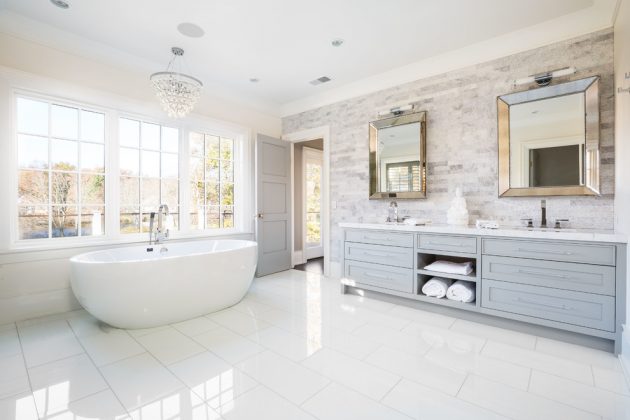 17 Sublime Transitional Bathroom Designs You Will Love