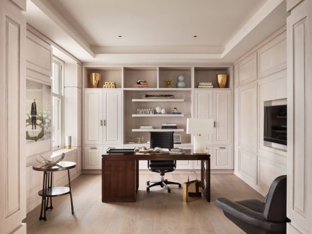 18 Superb Transitional Home Office Designs You'll Want To Work In