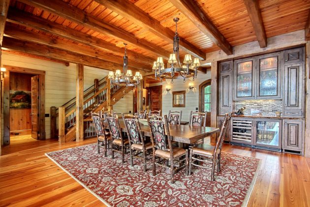 15 Ideal Rustic Dining Room Designs That Will Charm You