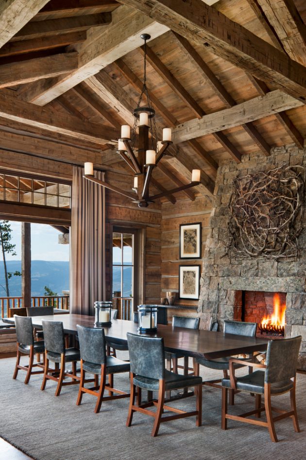 15 Ideal Rustic Dining Room Designs That Will Charm You