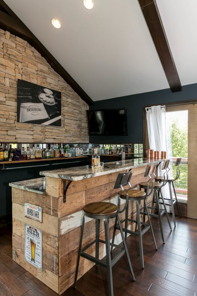 16 Elegant Rustic Home Bar Designs That Will Customize Your Home