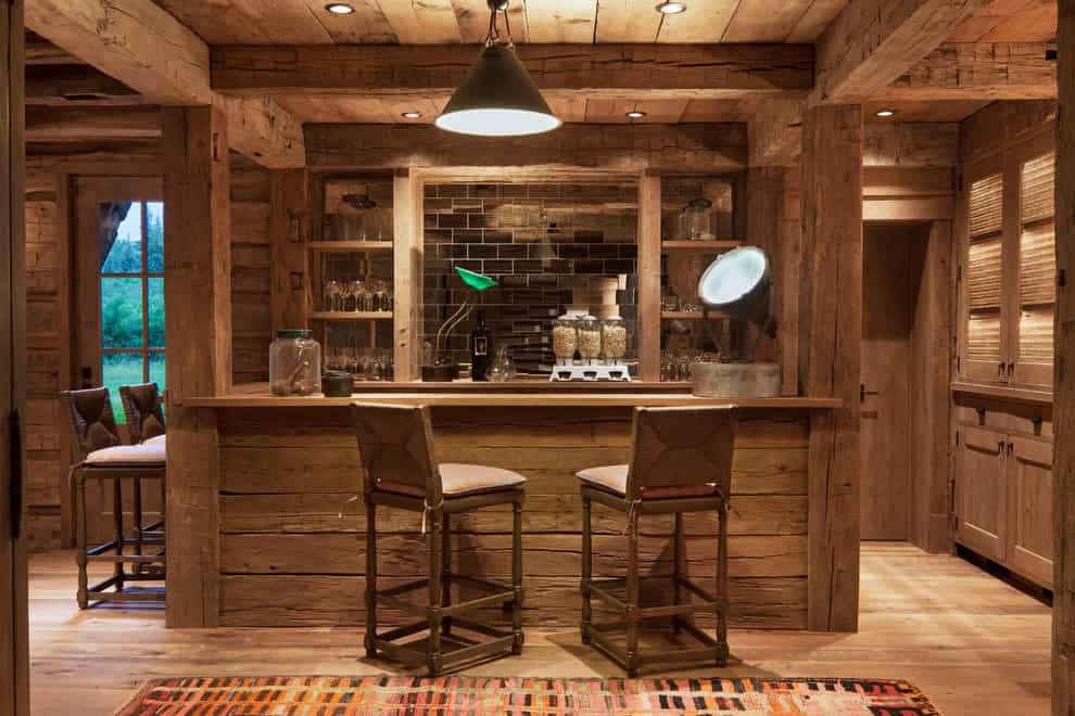 16 Elegant Rustic Home Bar Designs That Will Customize Your Home 16 Elegant Rustic Home Bar Designs That Will Customize Your Home