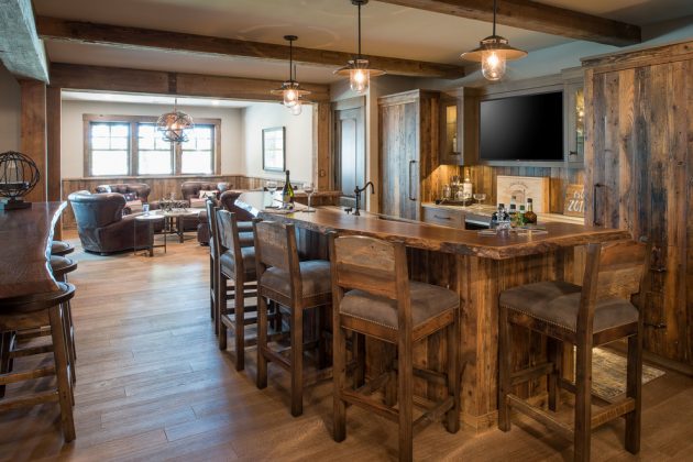 16 Elegant Rustic Home Bar Designs That Will Customize Your Home
