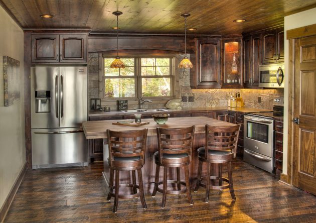 17 Impressive Rustic Kitchen Designs That Will Make You Drool